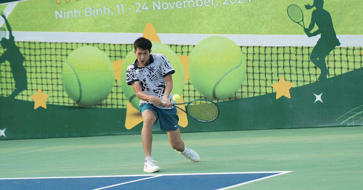 Giải quần vợt quốc tế ITF U18-J30 năm 2024: Hoàng Anh/Hoàng Cương lội ngược dòng vô địch